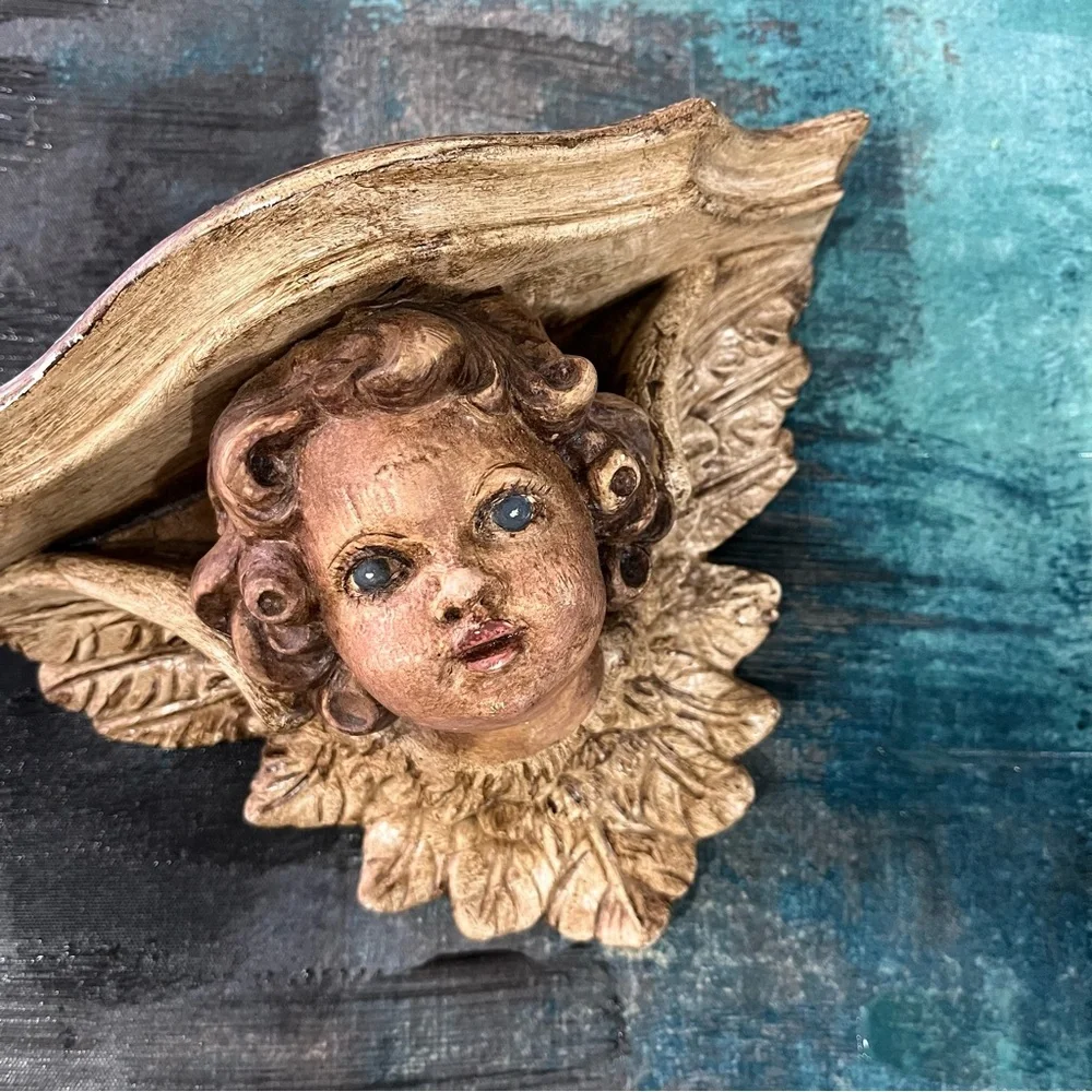 Accents | Chippy Ceramic Angel Shelf | Poshmark